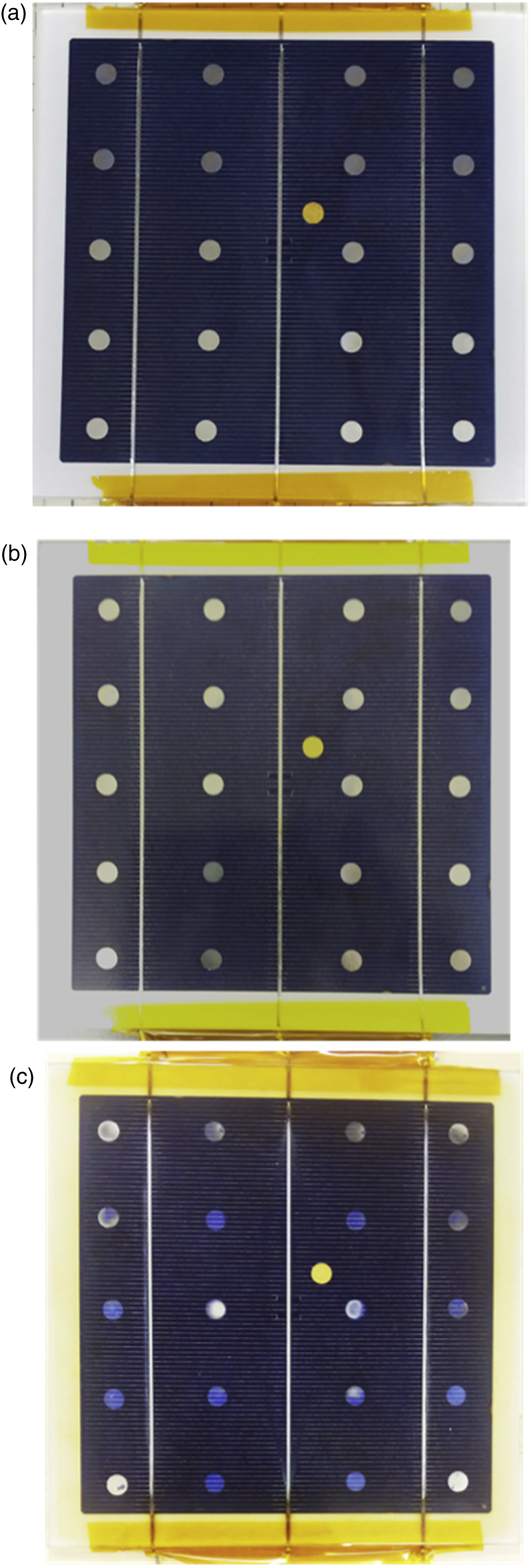 Acetic acid detection in photovoltaic modules during ultraviolet ...