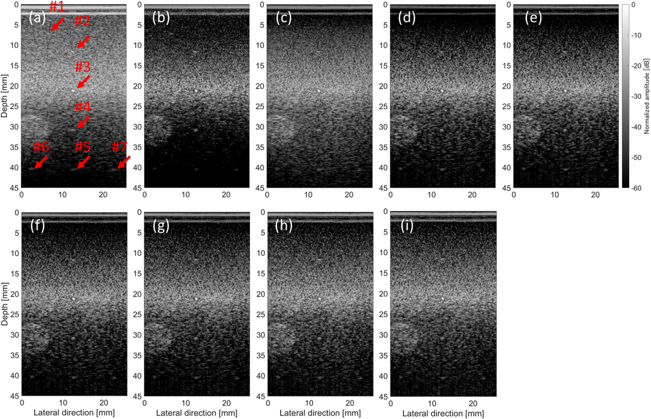 Effects from imaging parameters of sub-aperture averaging in minimum ...