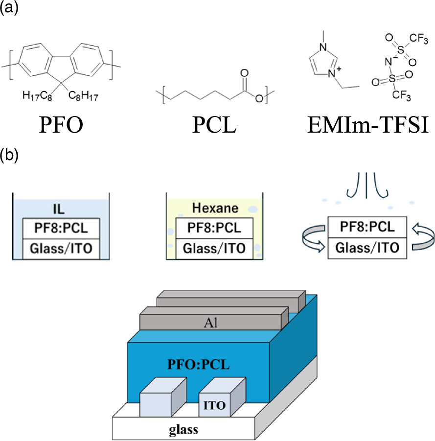 Polarized polymer light-emitting electrochemical cells using ...