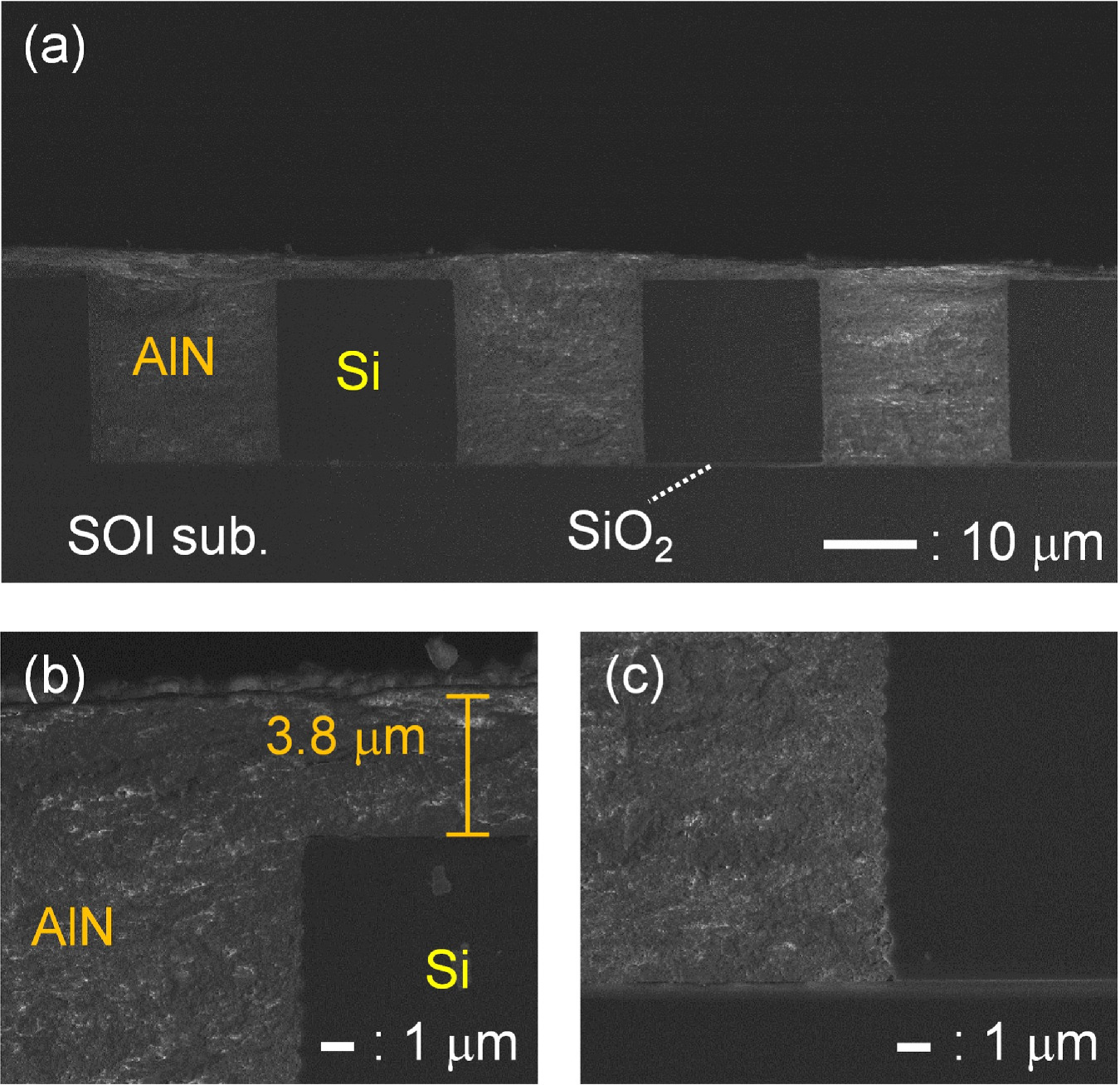 Introduction of thick AlN coating on Si for 3D-IC thermal management ...