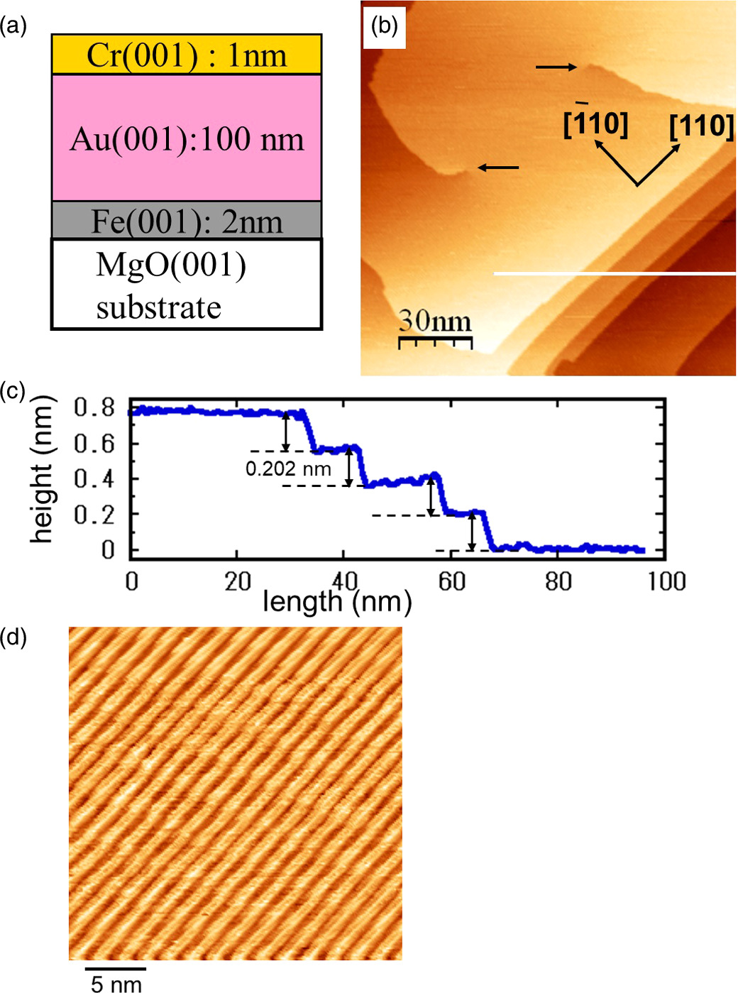 Growth and surface magnetism of ultrathin Cr(001) films - IOPscience