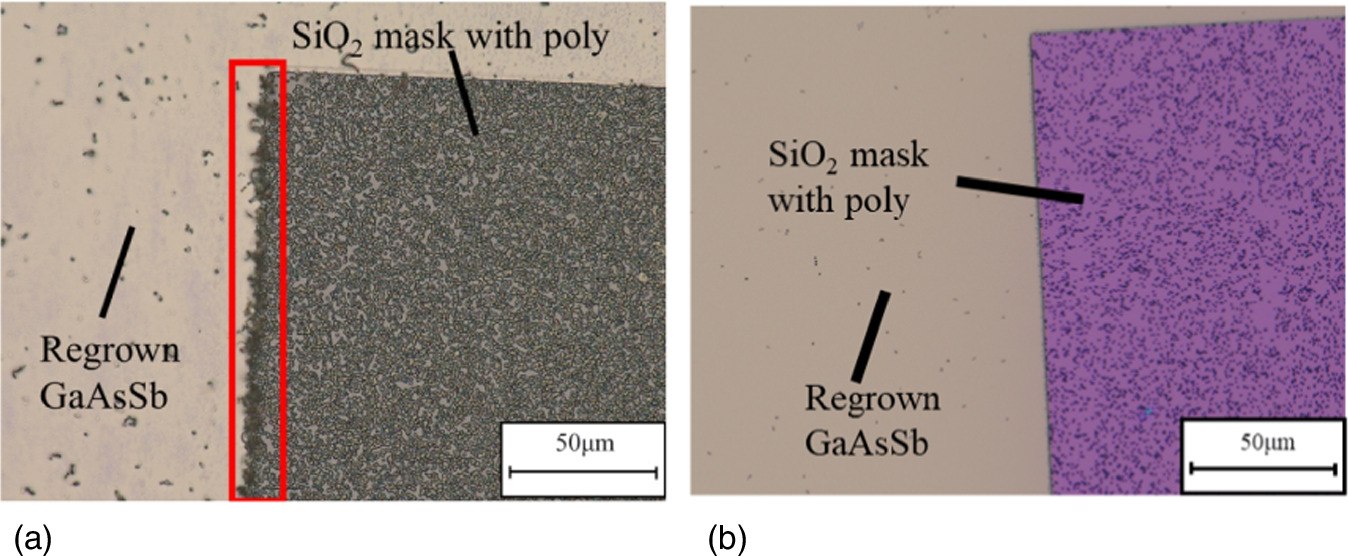 GaAsSb/InGaAs tunnel FETs using thick SiO2 mask for regrowth - IOPscience
