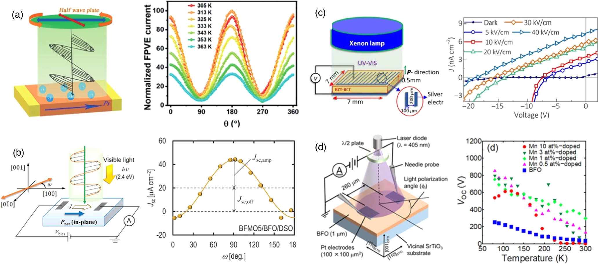 Bulk photovoltaic effect in ferroelectrics - IOPscience