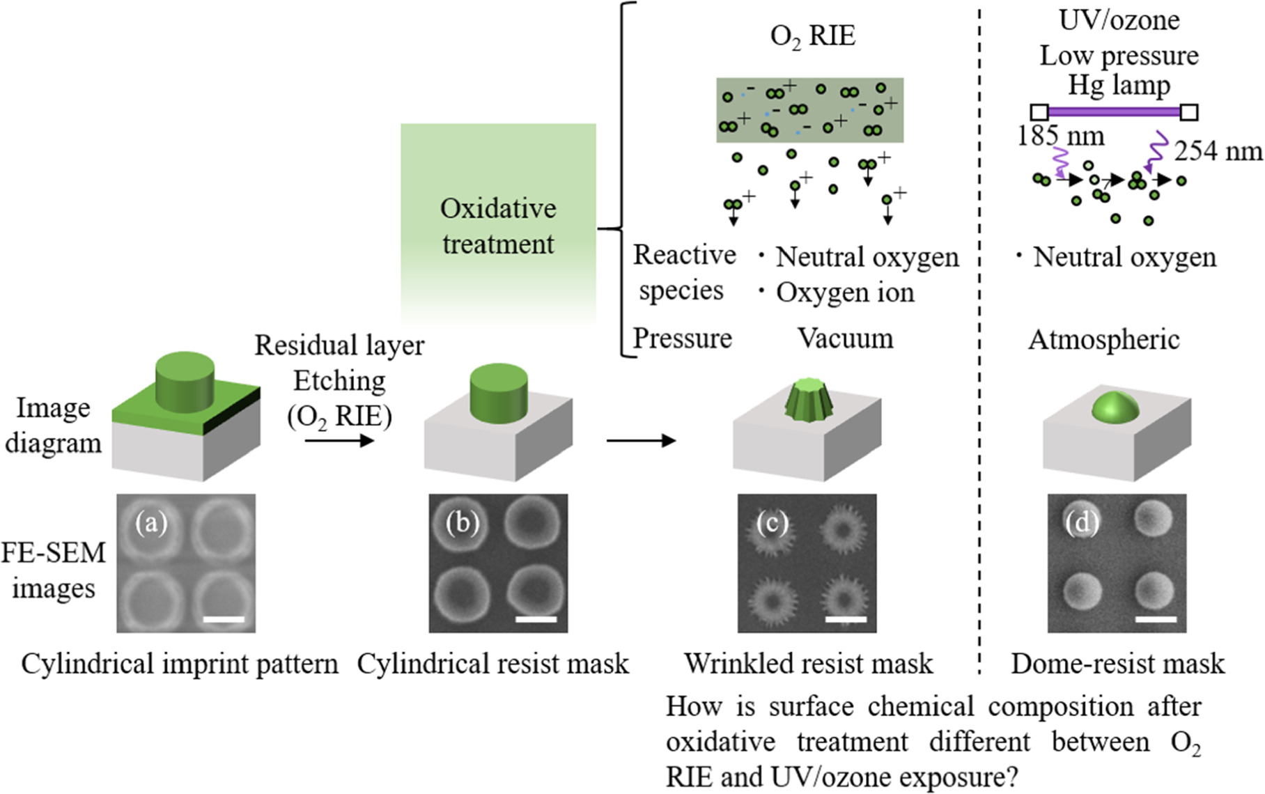 Formation mechanism of periodic wrinkles around trimmed nanoimprint ...