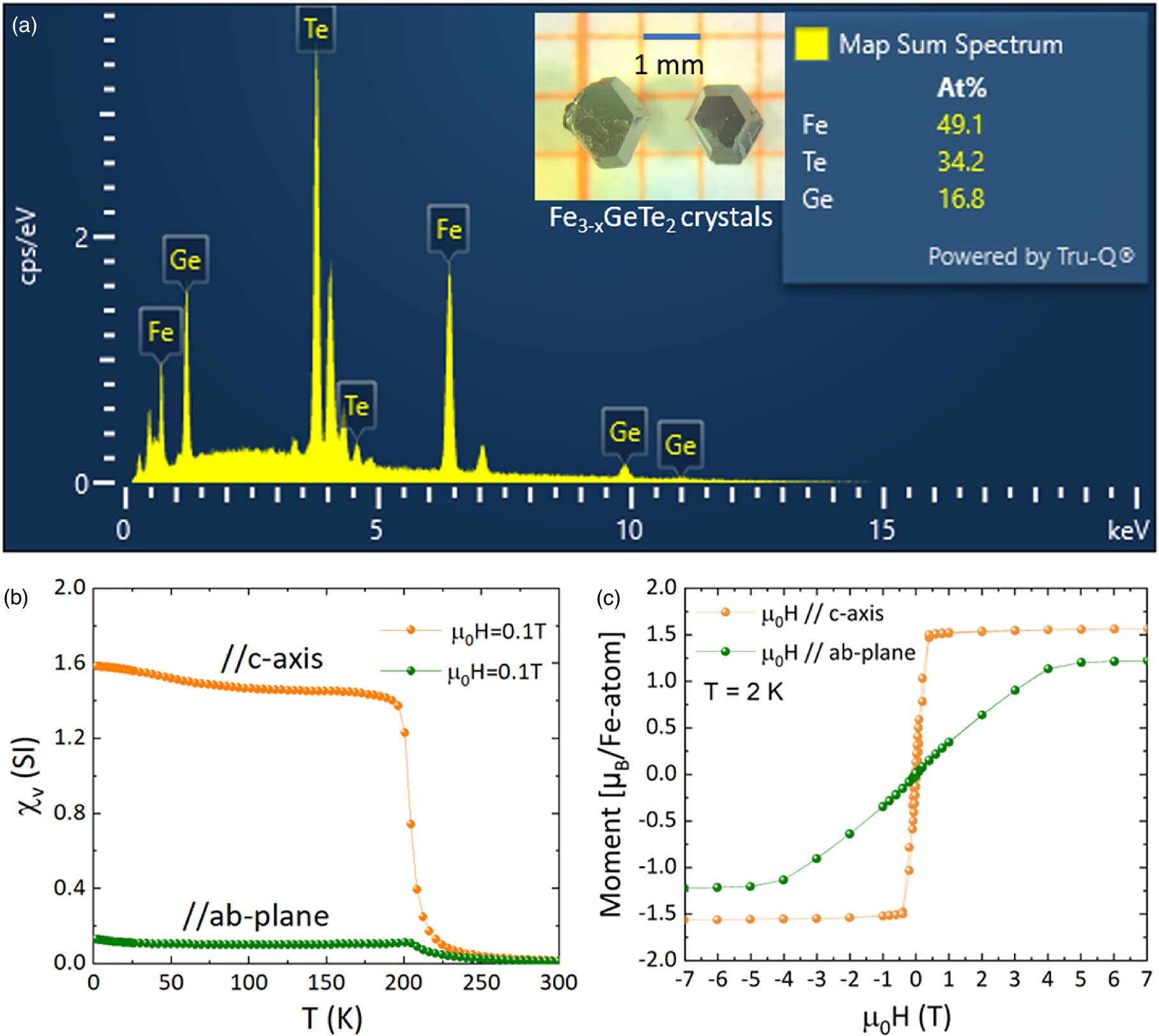 STM imaging and electronic correlation in van der Waals ferromagnet ...