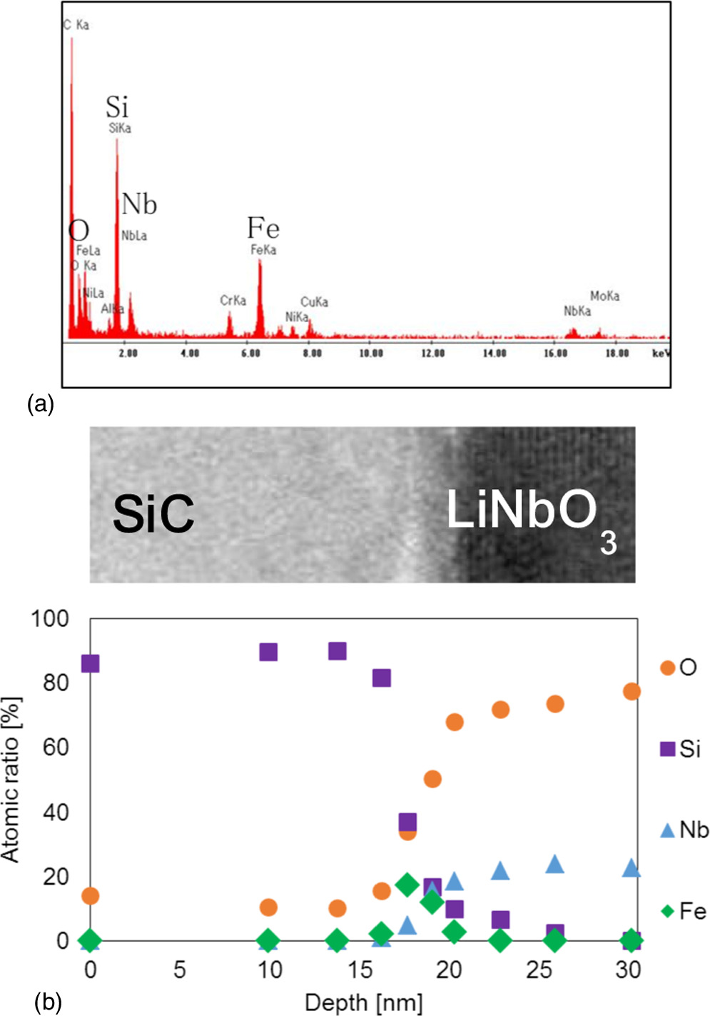 Room-temperature quasi-direct bonding of LiNbO3 and SiC wafers using ...