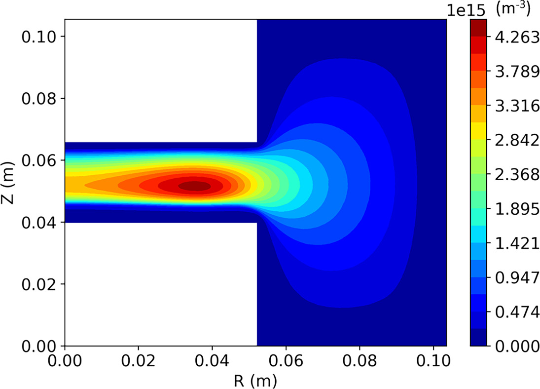 Ion impact ionization in capacitively coupled Ar plasma captured using GPU-parallelized particle ...