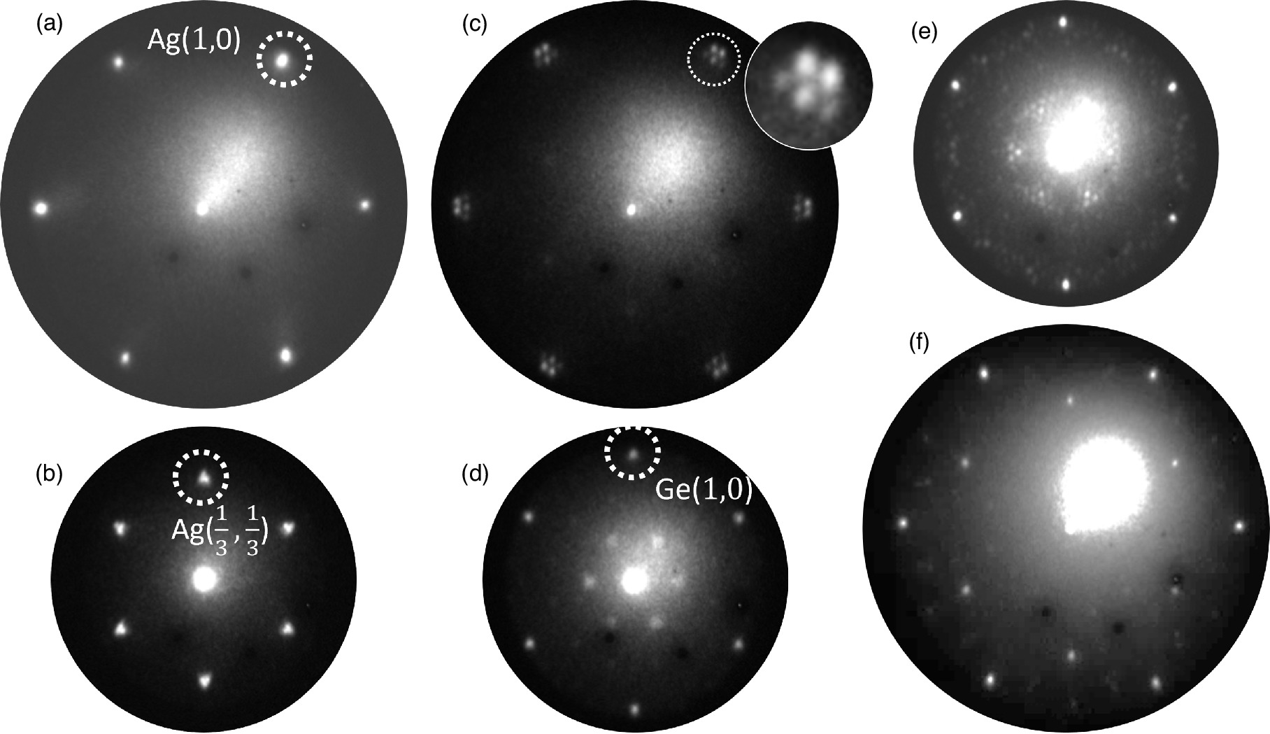 Low-energy electron microscopy investigation of germanene segregation ...
