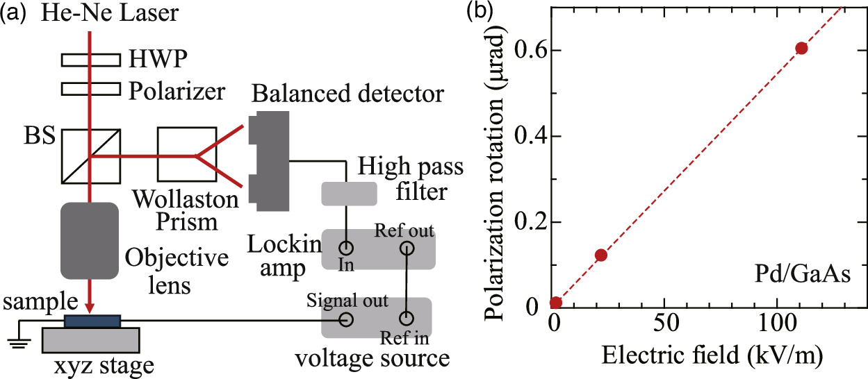 Pockels effect in CVD-grown monolayer MoS2 - IOPscience