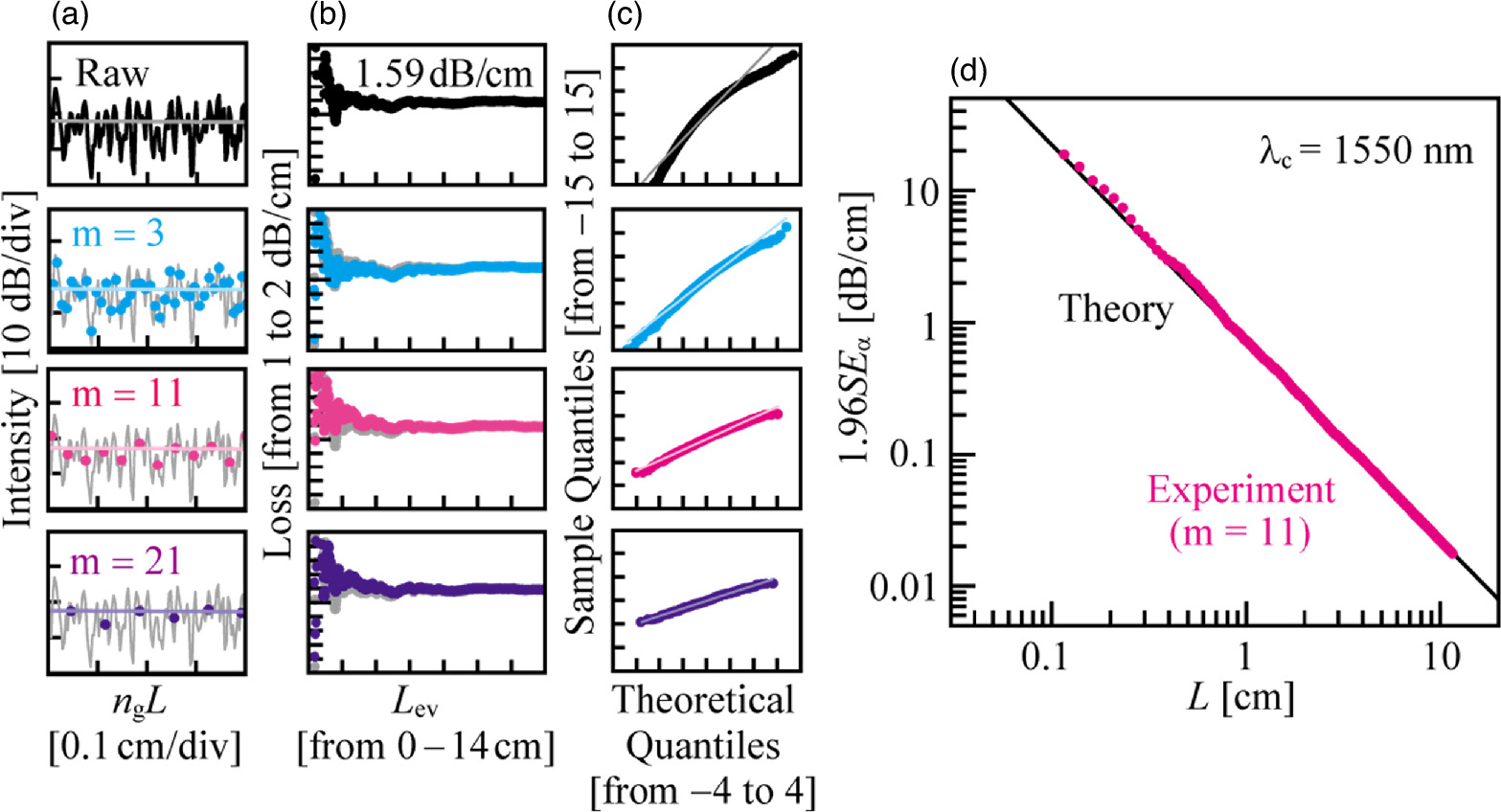 Optical frequency domain reflectometry analysis of various basic ...