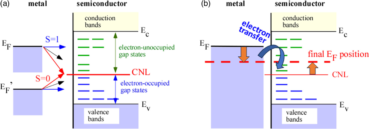 Advanced understanding of gap-state roles at metal/semiconductor ...