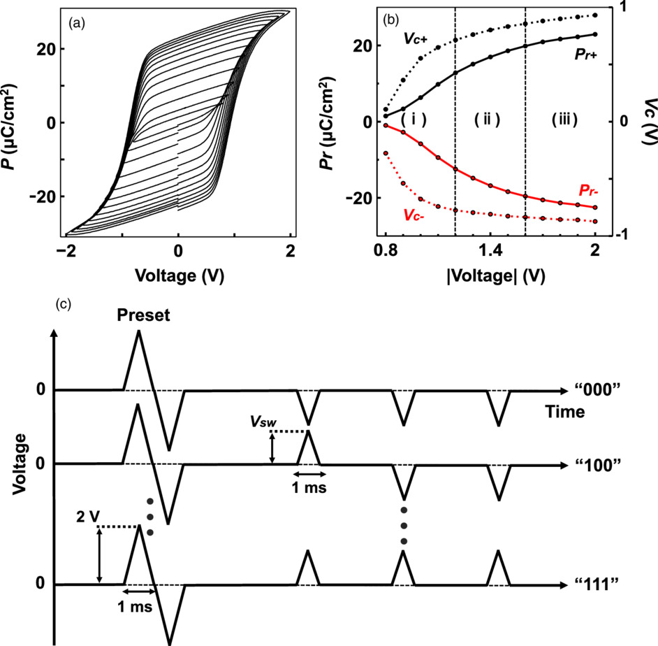 Evaluation of analog memory characteristics of HfO2-based ferroelectric ...