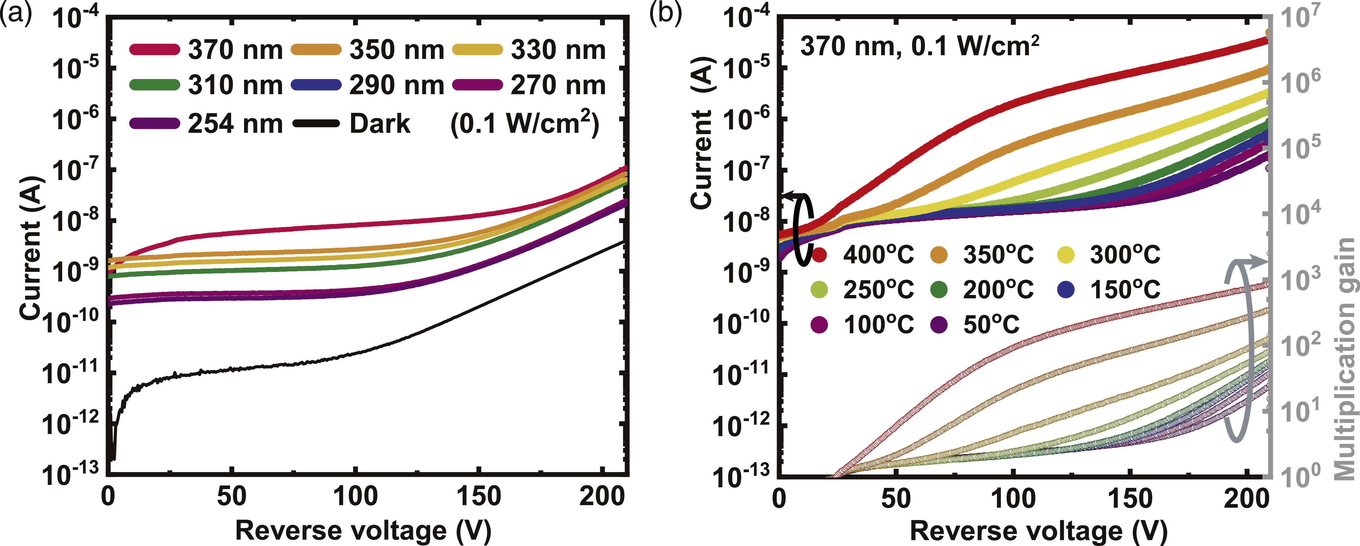 GaN radiation detectors with low-gain avalanche diode structure ...