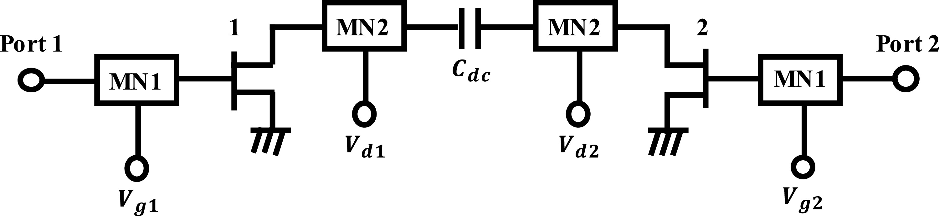 GaN/SiC SPDT gain switch MMICs utilizing bidirectional FET amplifiers ...