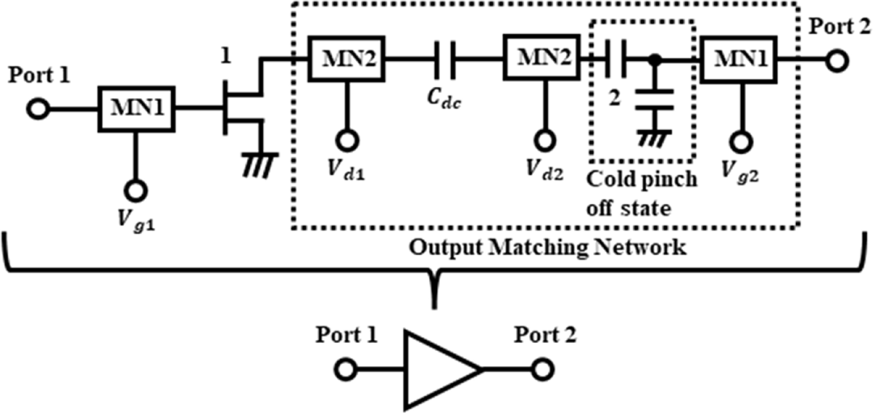 GaN/SiC SPDT gain switch MMICs utilizing bidirectional FET amplifiers ...