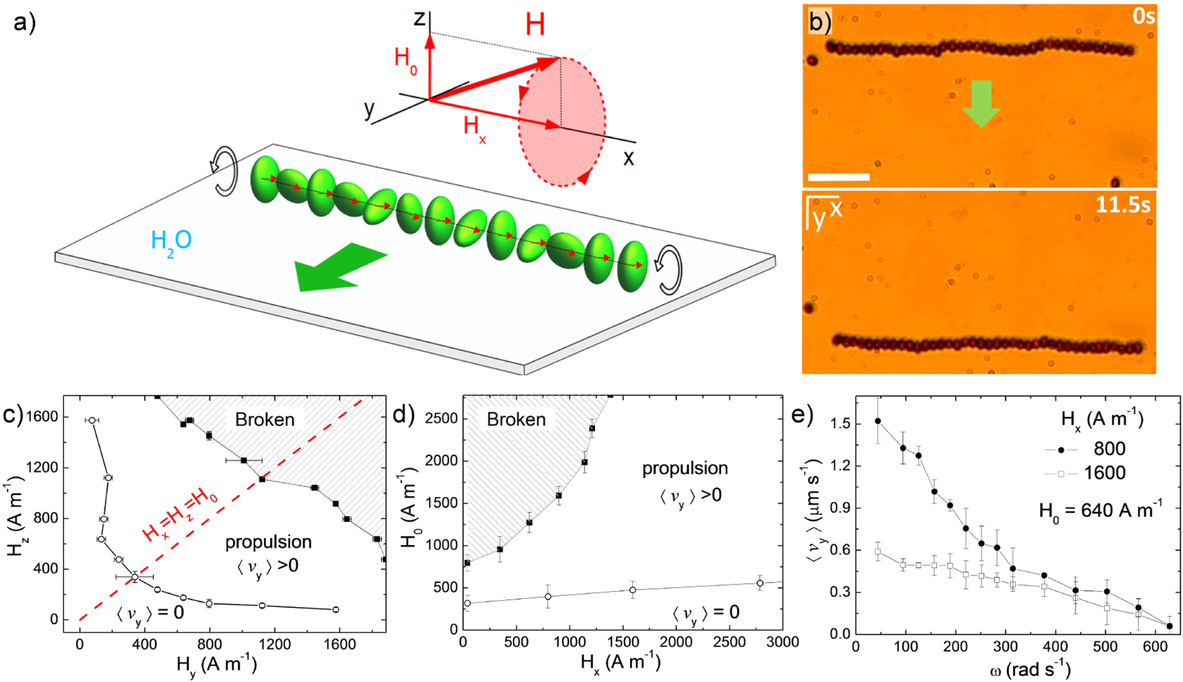 Propulsion and hydrodynamic particle transport of magnetically twisted ...