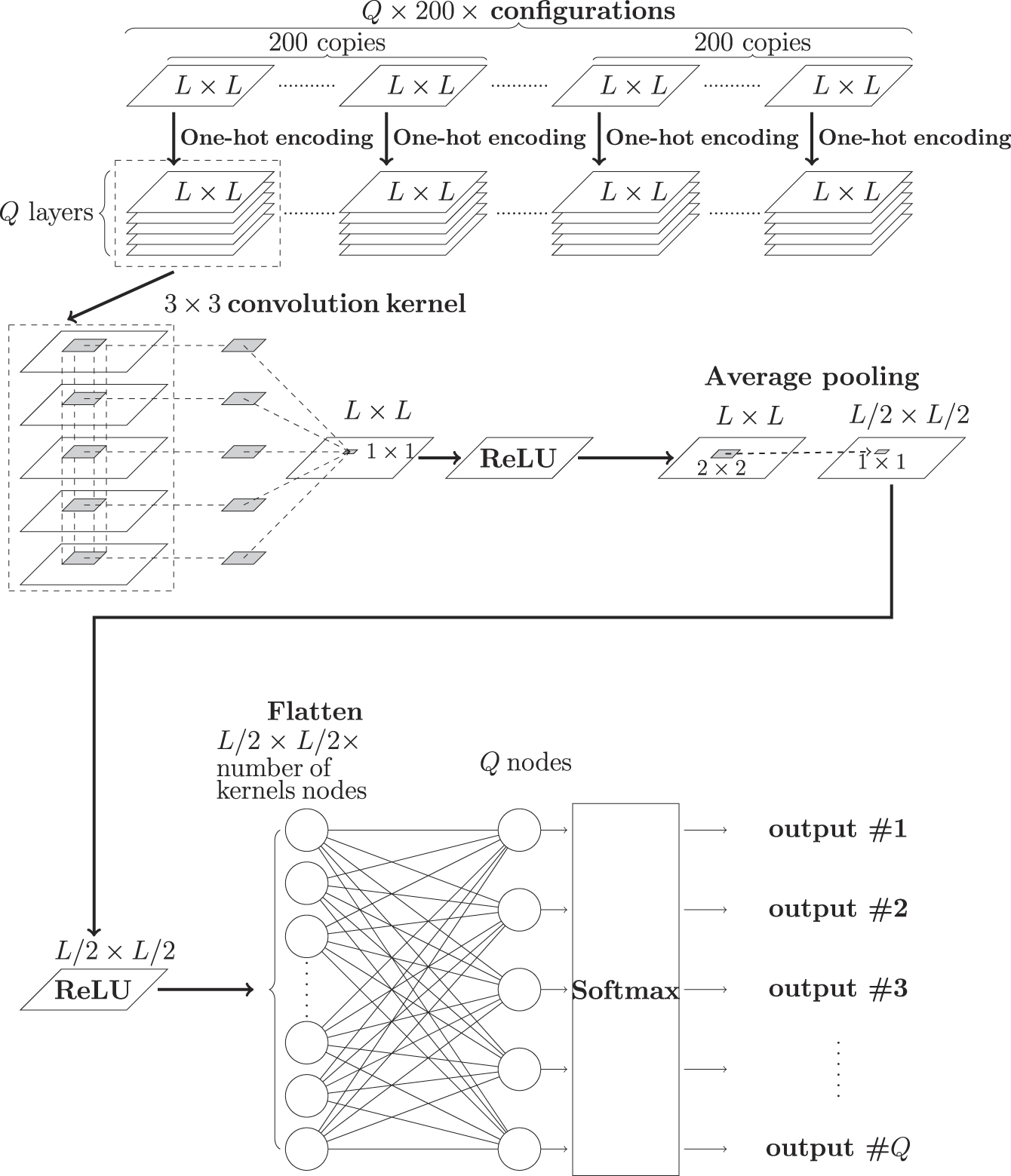 A comprehensive neural networks study of the phase transitions of Potts ...