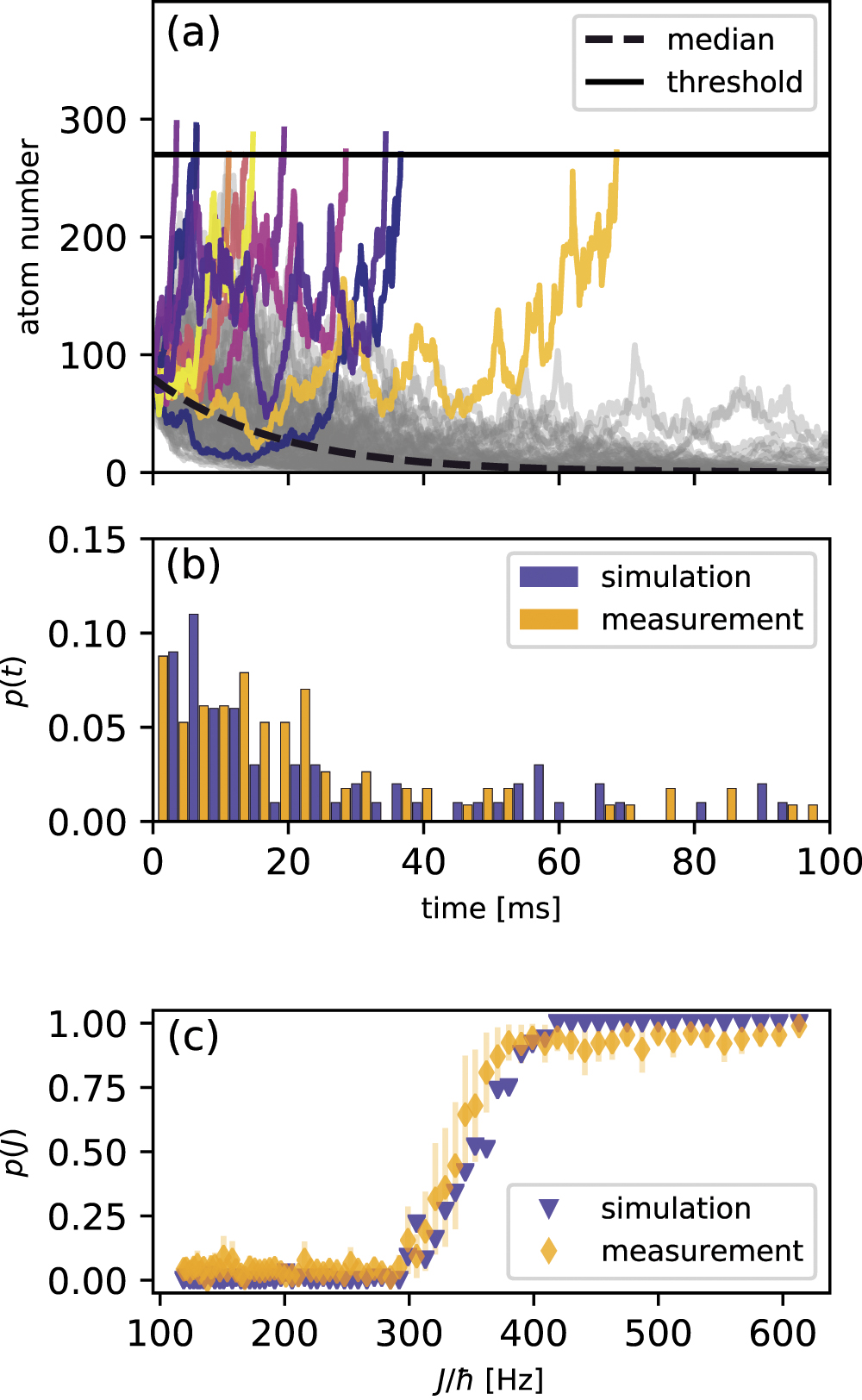 Experimental observation of a dissipative phase transition in a multi ...