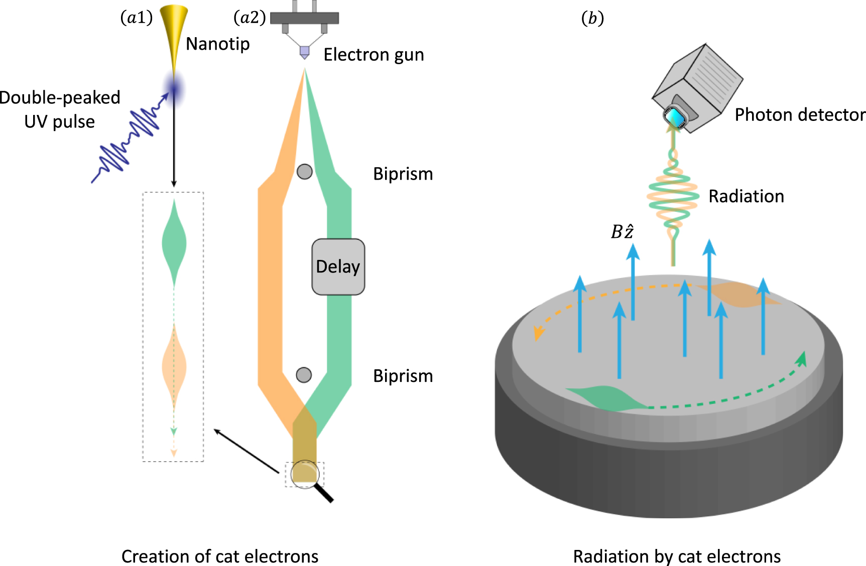 Cyclotron radiation from shaped electron wavefunctions - IOPscience