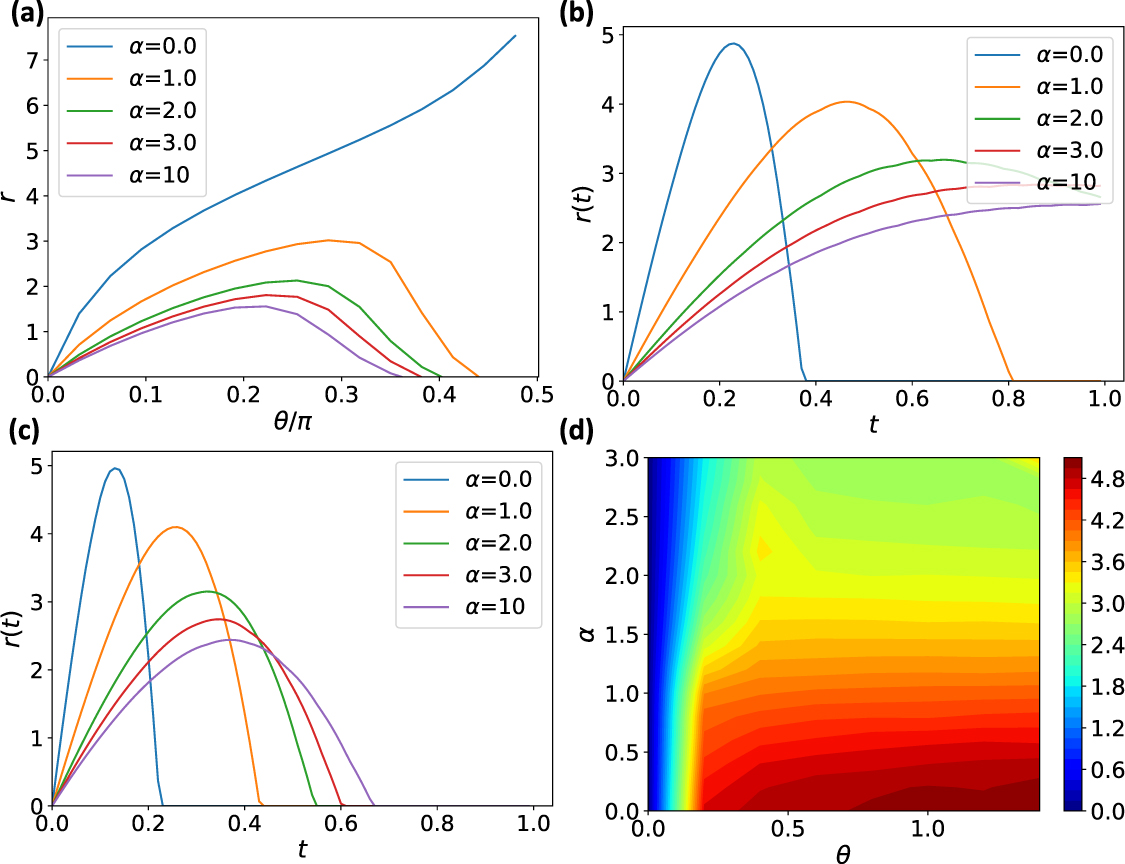 Variational quantum simulation of long-range interacting systems ...