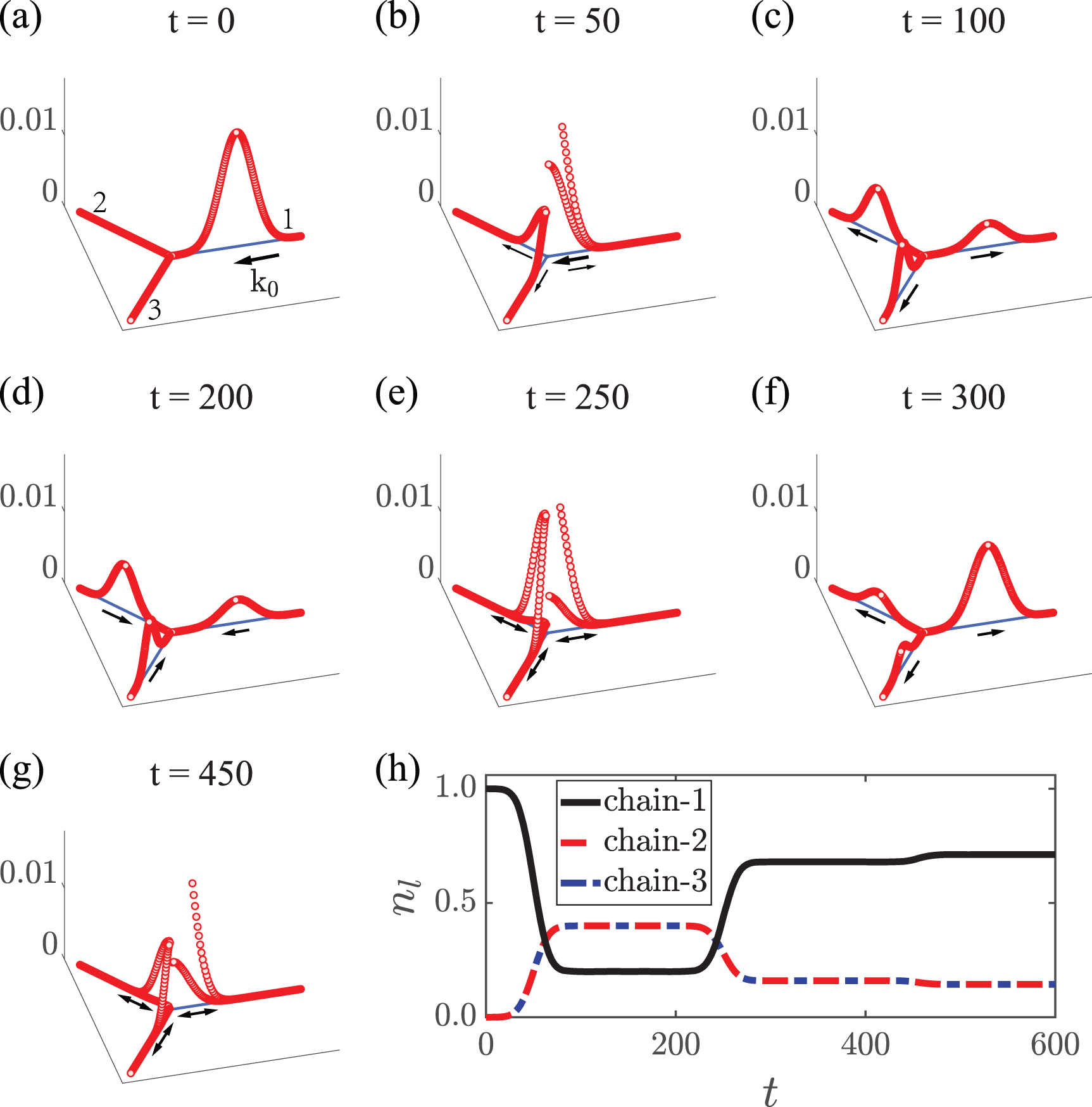 Controlled transport in chiral quantum walks on graphs - IOPscience