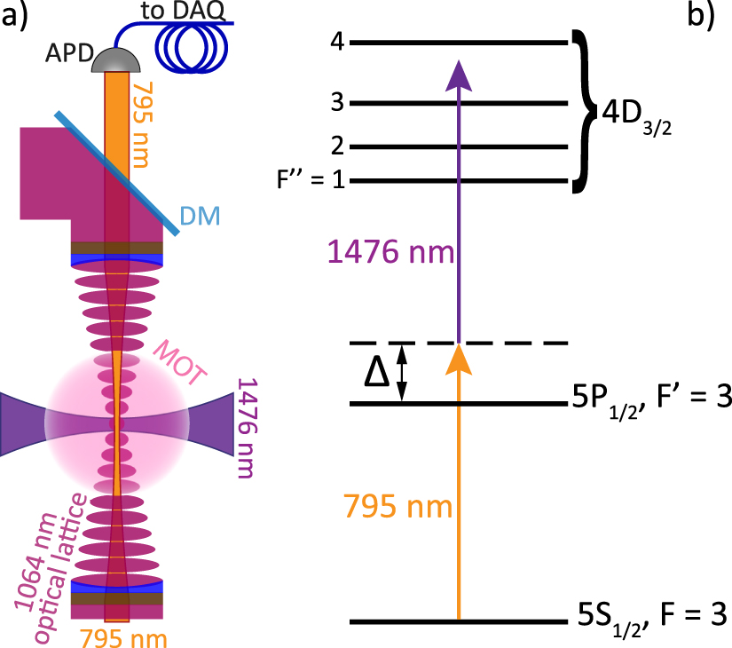 Spectroscopy of the 85Rb 4 state for hyperfine-structure determination ...