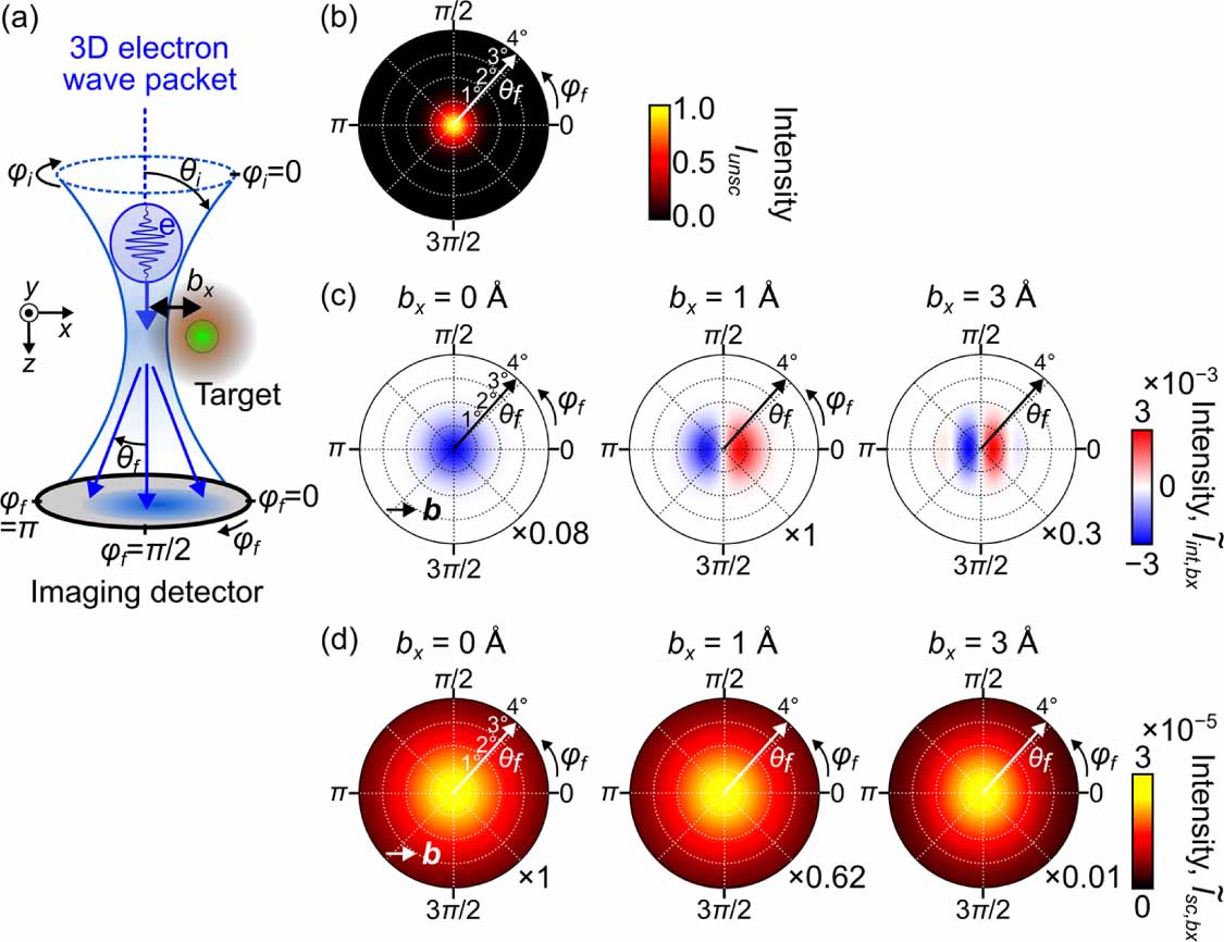 Scattering of ultrashort electron wave packets: optical theorem, differential phase contrast and ...