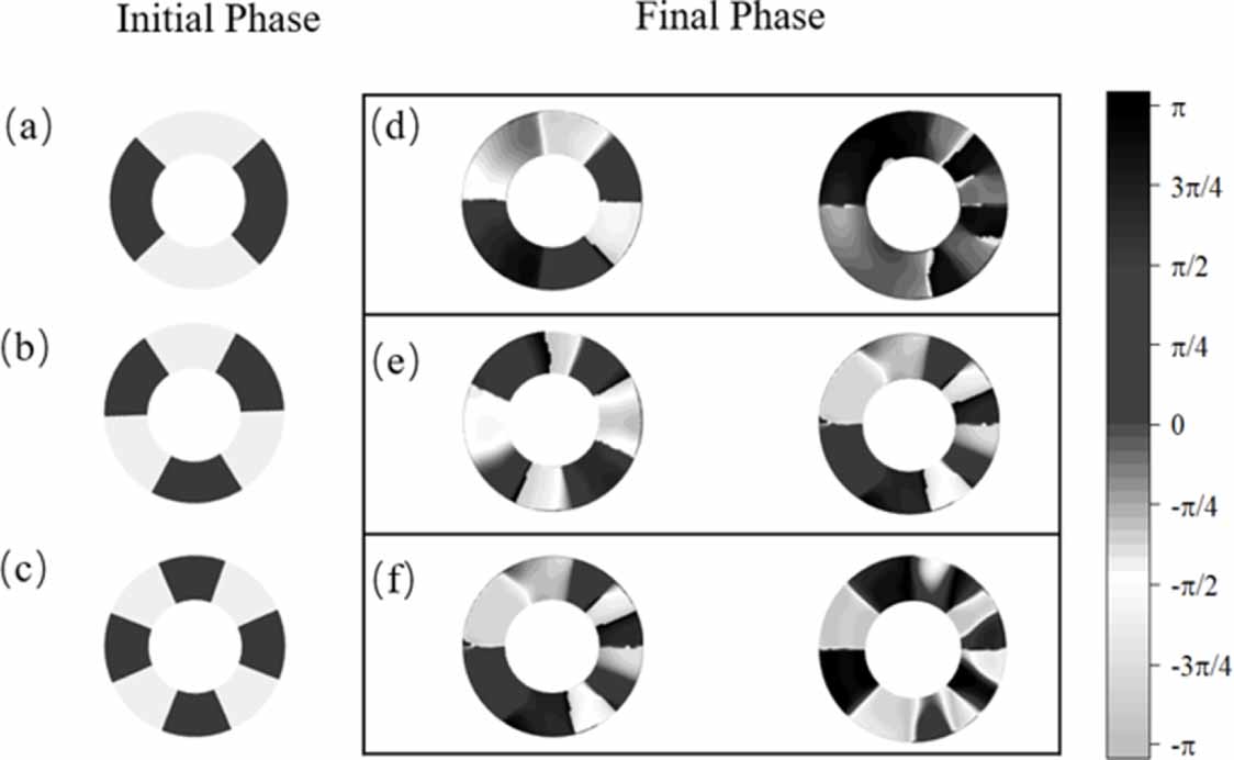 The dynamical evolution of exciton-polaritons in asymmetric ring-step ...