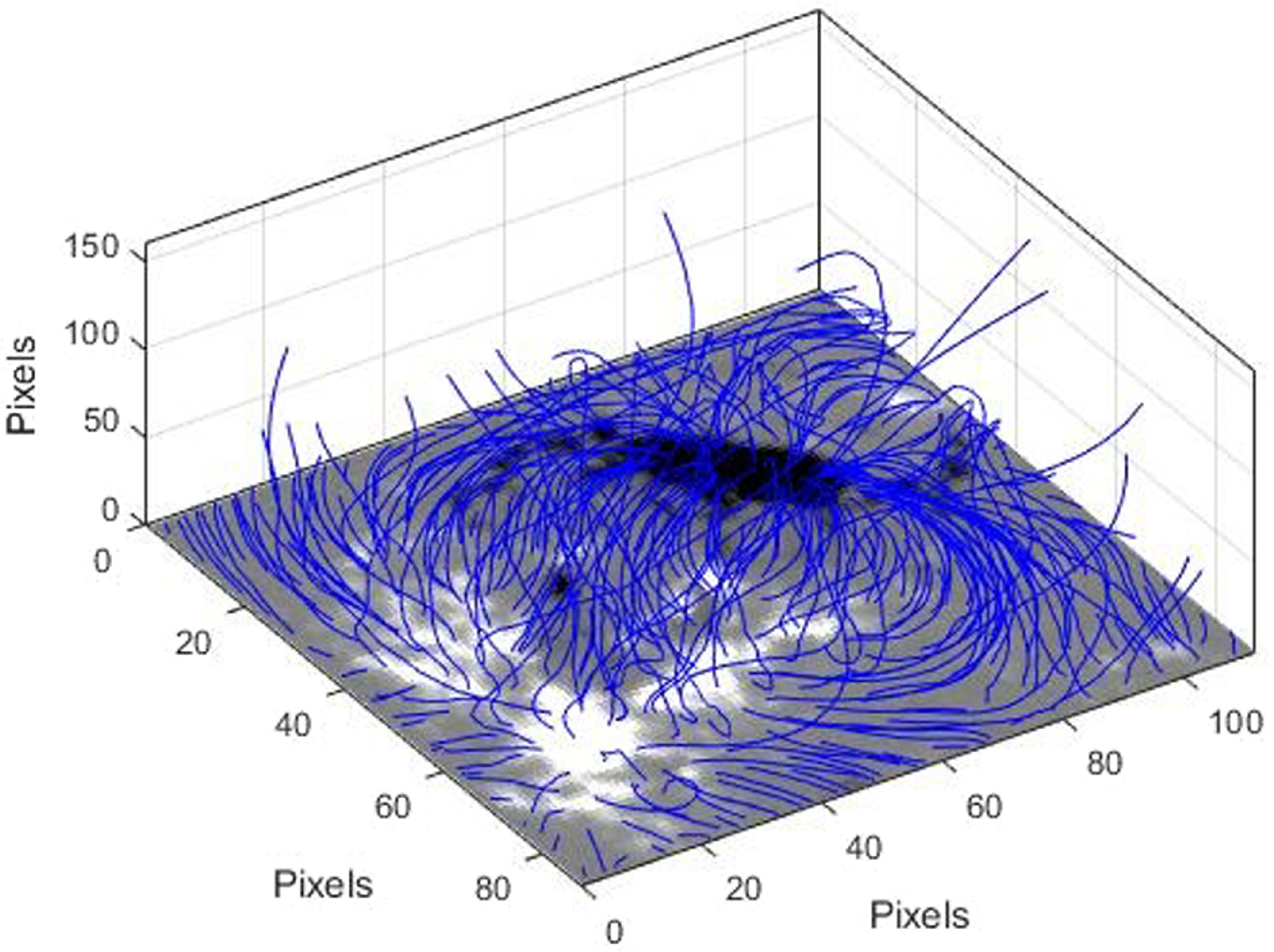 A multiscale analysis of coronal magnetic fields during solar flares ...