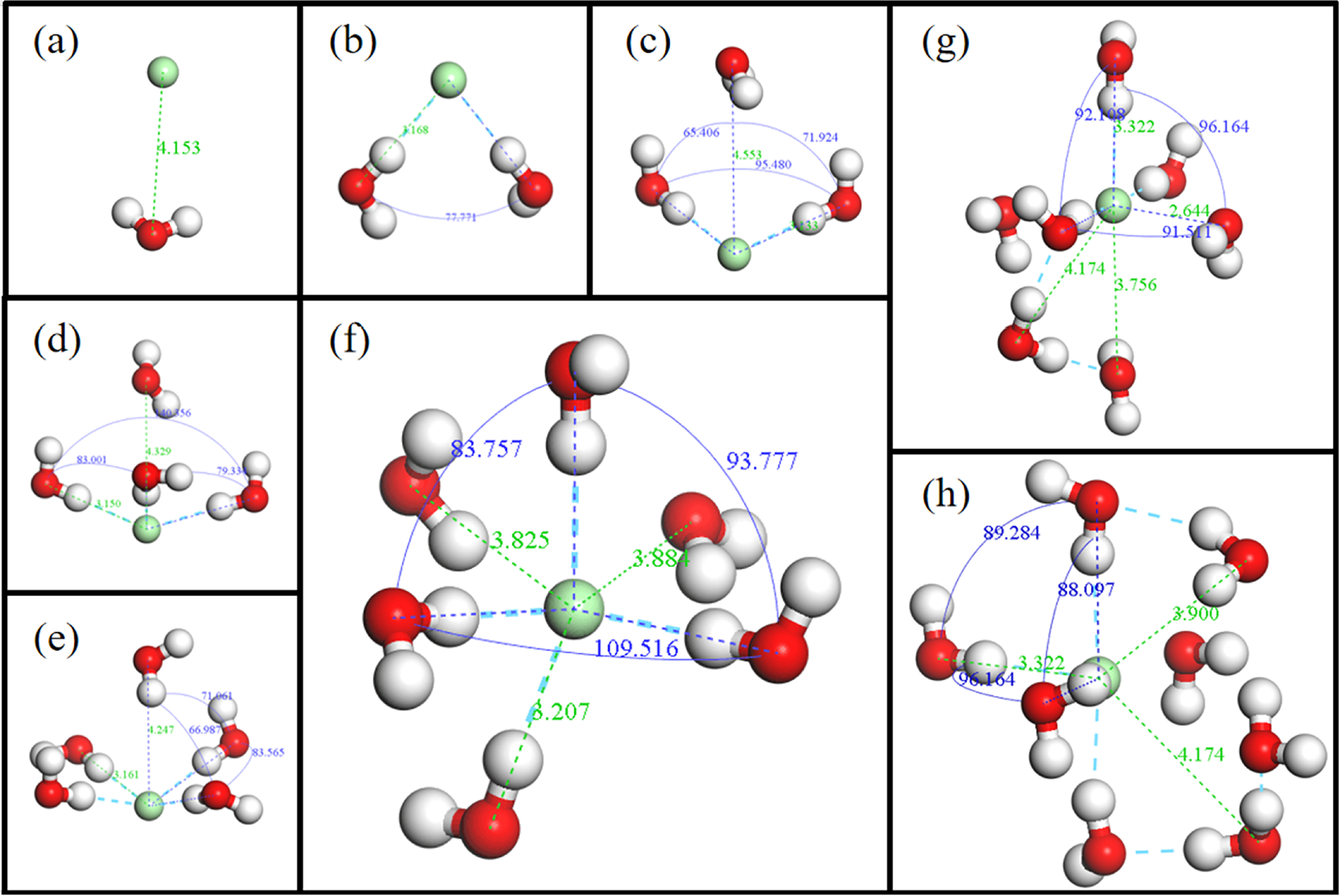 Theoretical and experimental research on the solvation shell ...