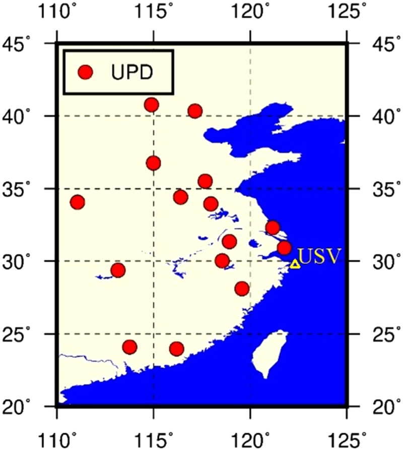 Precise position determination of USV based on the IF combination and ...