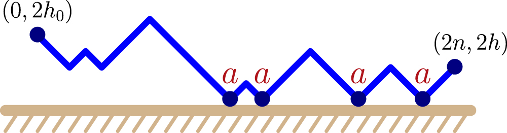 Trajectories of directed lattice paths - IOPscience