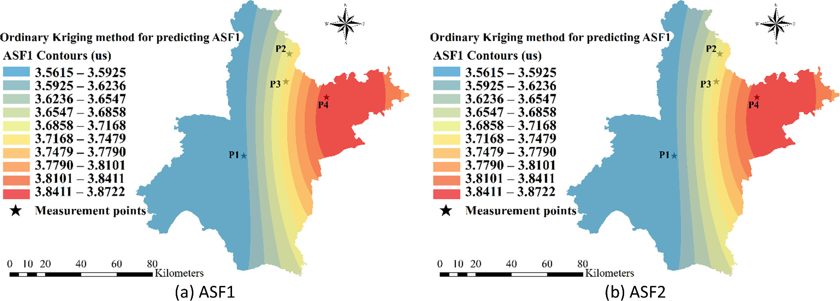 Study on the regional ASF prediction method based on the ordinary ...