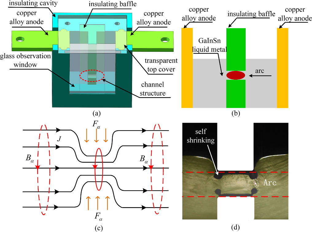 The energy dissipation topology and characteristics of GaInSn liquid ...