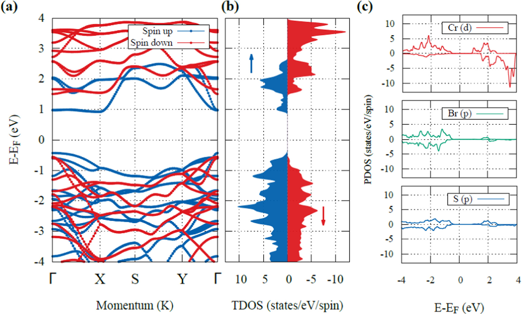Strain-tunable electronic and magnetic properties of two-dimensional ...