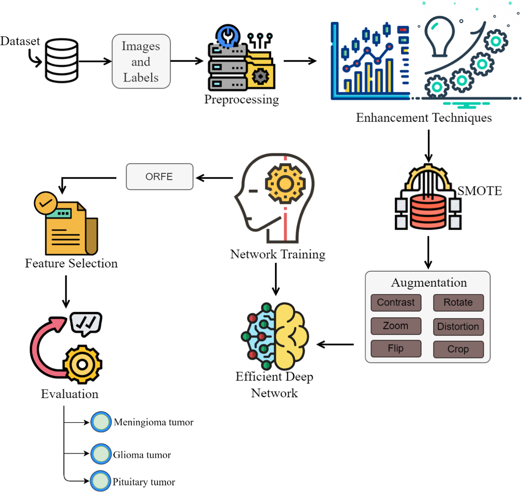 Brain tumor detection through novel feature selection using deep efficientNet-CNN-based features ...