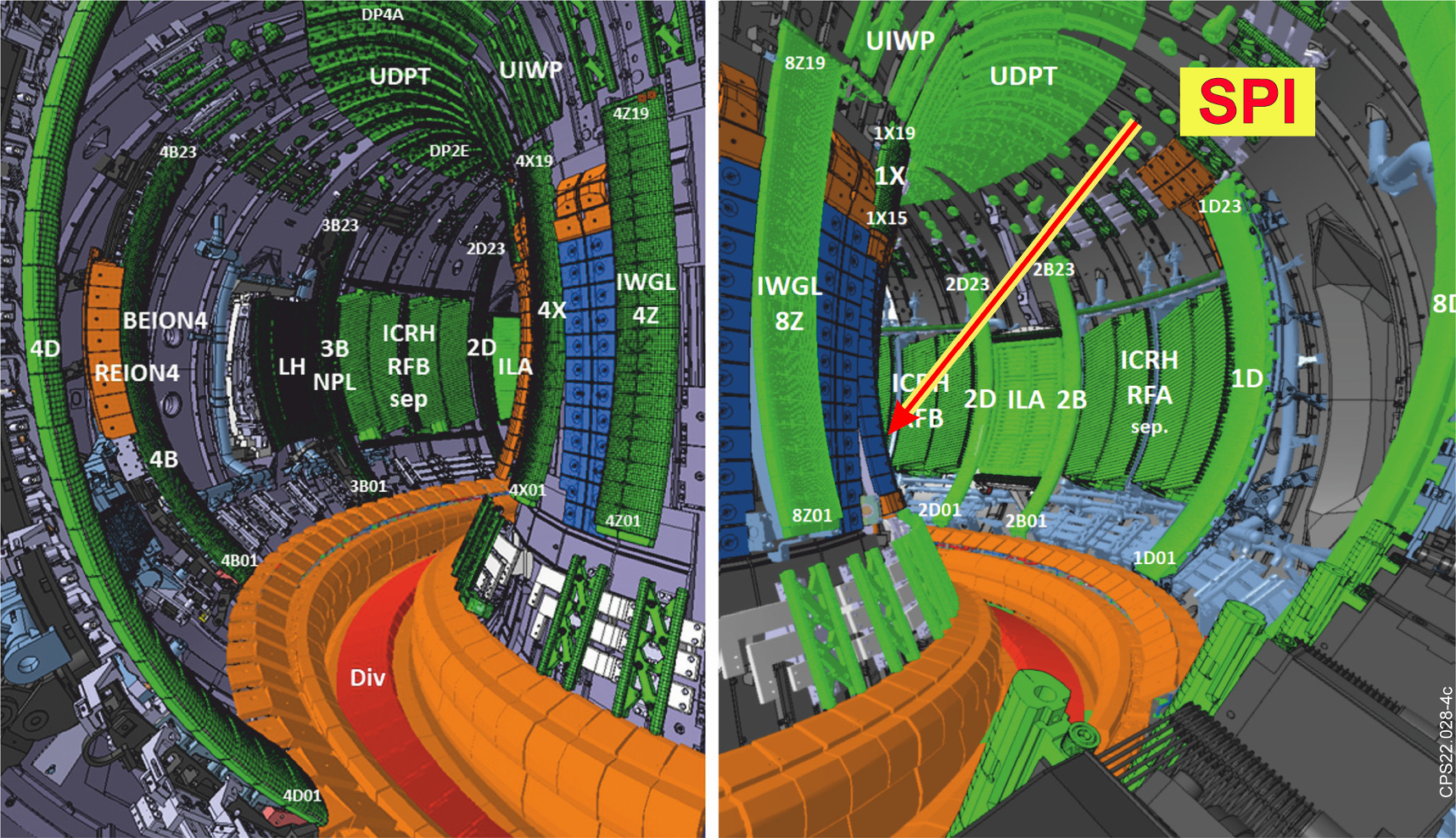 Interaction of SPI pellets with plasma on JET and associated ...