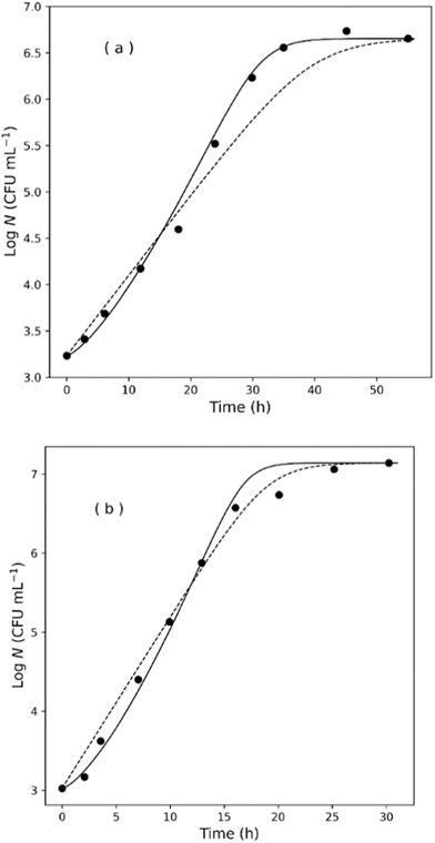 A compressed logistic equation on bacteria growth: inferring time ...