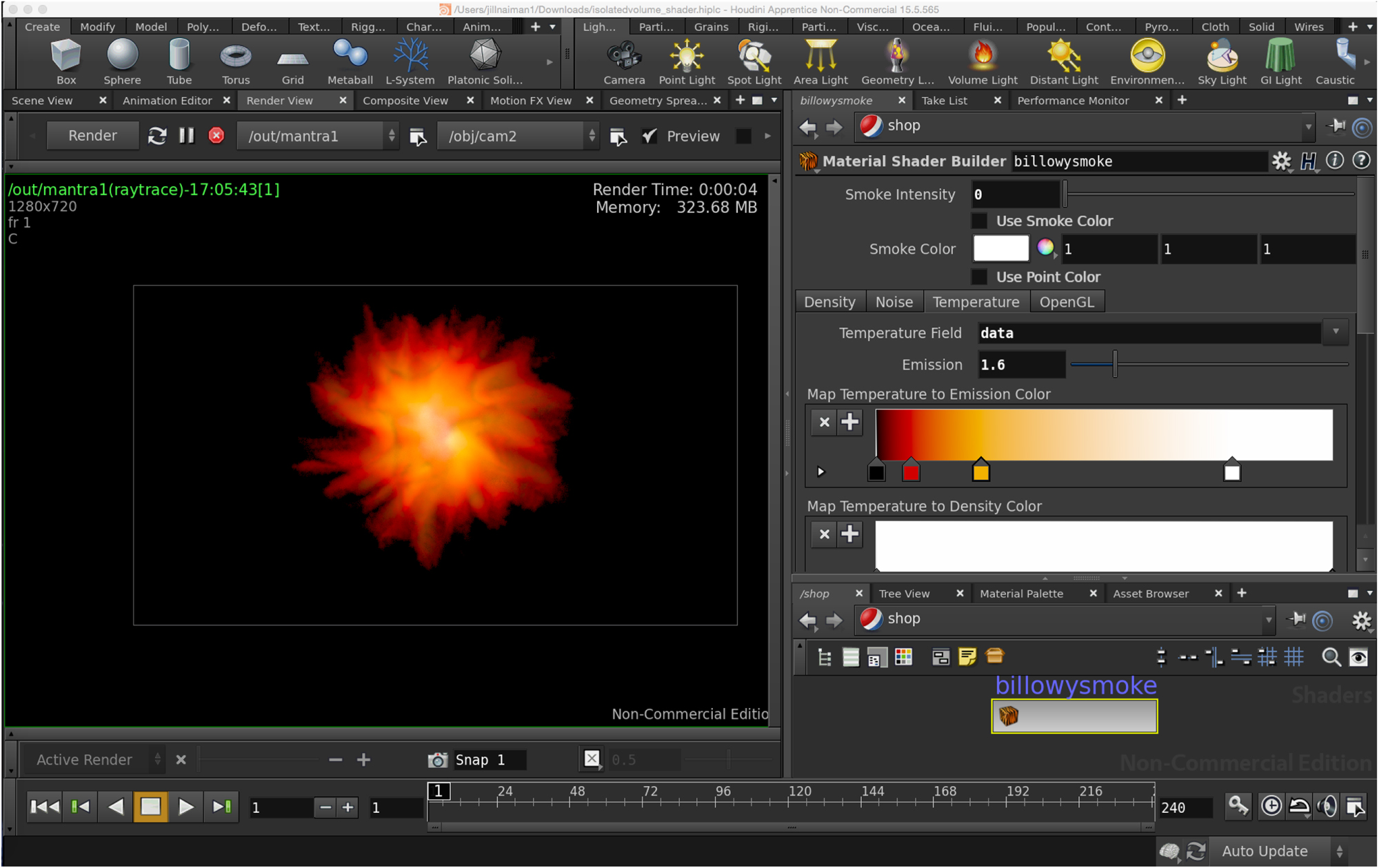 Houdini for Astrophysical Visualization - IOPscience