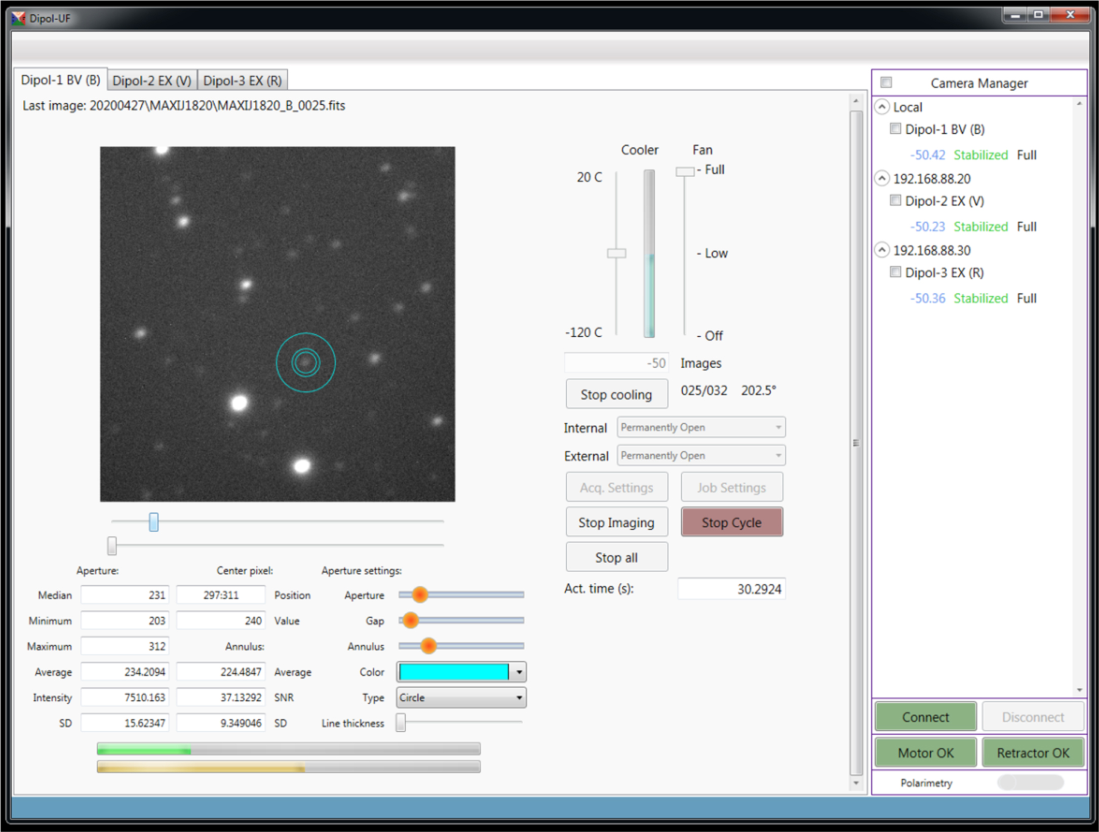 Double Image Polarimeter—Ultra Fast: Simultaneous Three-color (BV R ...