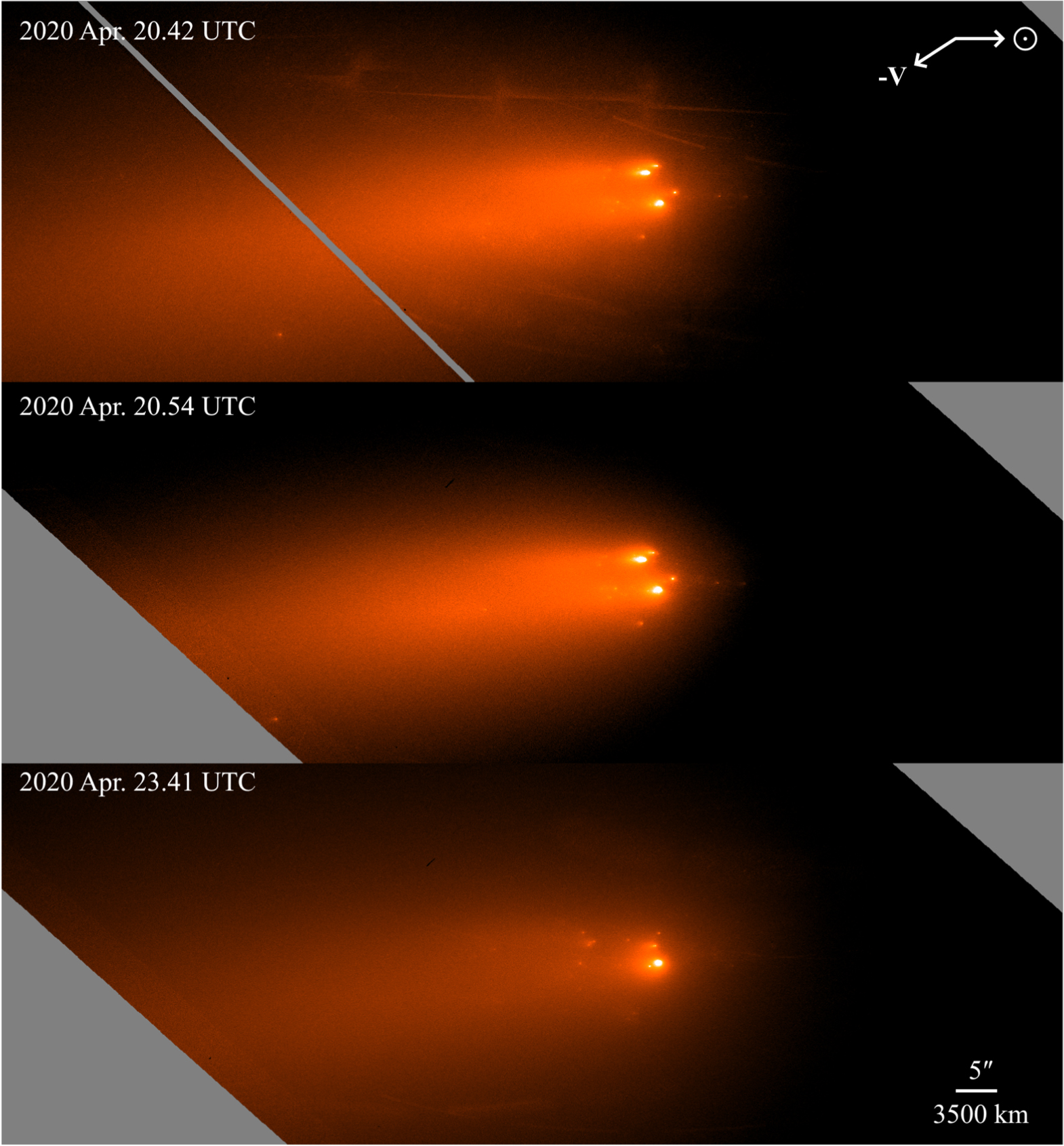 Disintegration of Long-period Comet C/2019 Y4 (ATLAS). I. Hubble Space ...