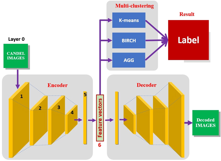 Automatic Morphological Classification of Galaxies: Convolutional Autoencoder and Bagging-based ...