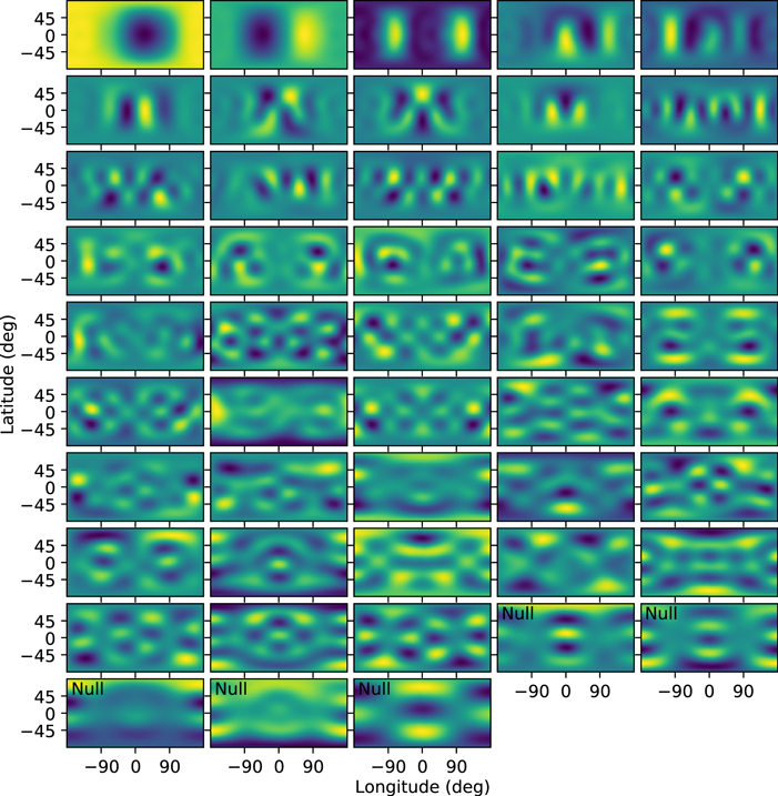The Eclipse-mapping Null Space: Comparing Theoretical Predictions with Observed Maps - IOPscience