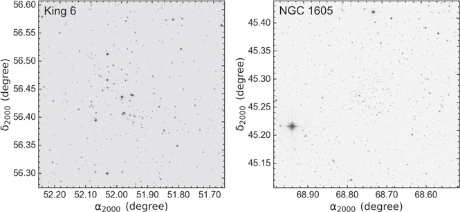 CCD UBV and Gaia DR3 Analyses of the Open Clusters King 6 and NGC 1605 ...