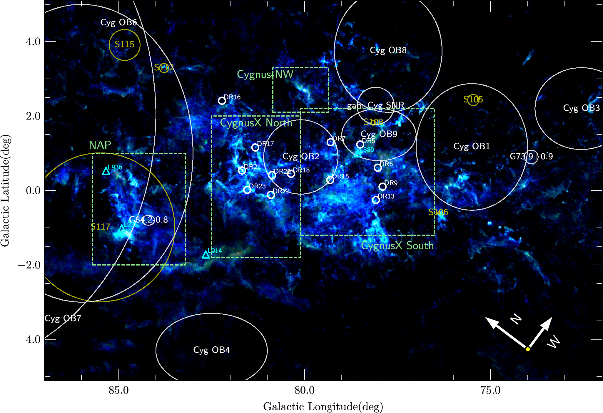 The Multilayer Nature of Molecular Gas toward the Cygnus Region ...