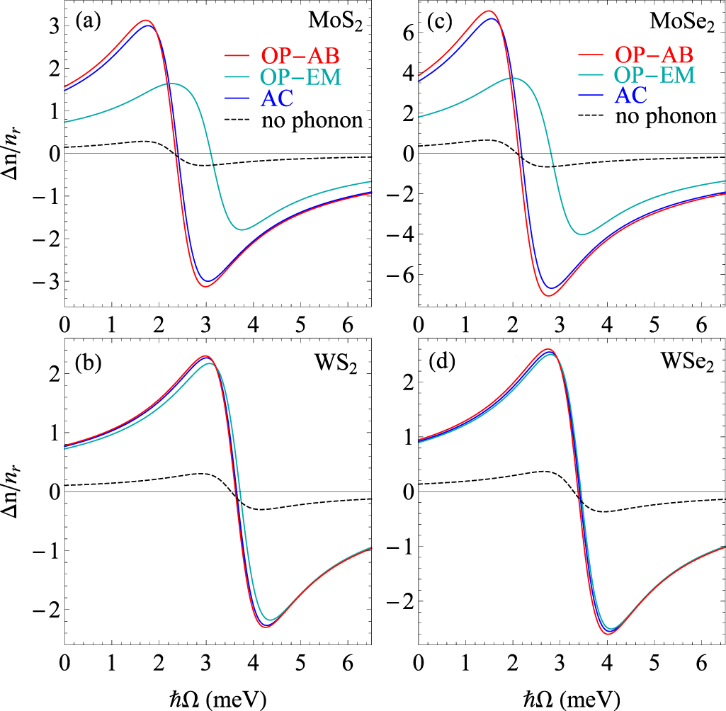 Influence of electron–phonon interaction on linear and nonlinear ...