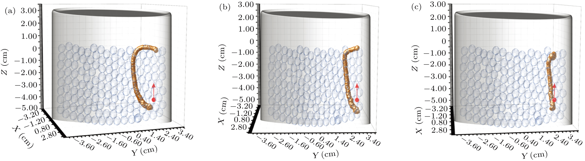 Intruder trajectory tracking in a three-dimensional vibration-driven ...
