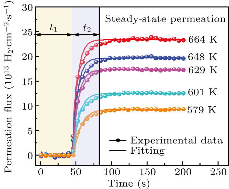 Gas- and plasma-driven hydrogen permeation behavior of stagnant ...