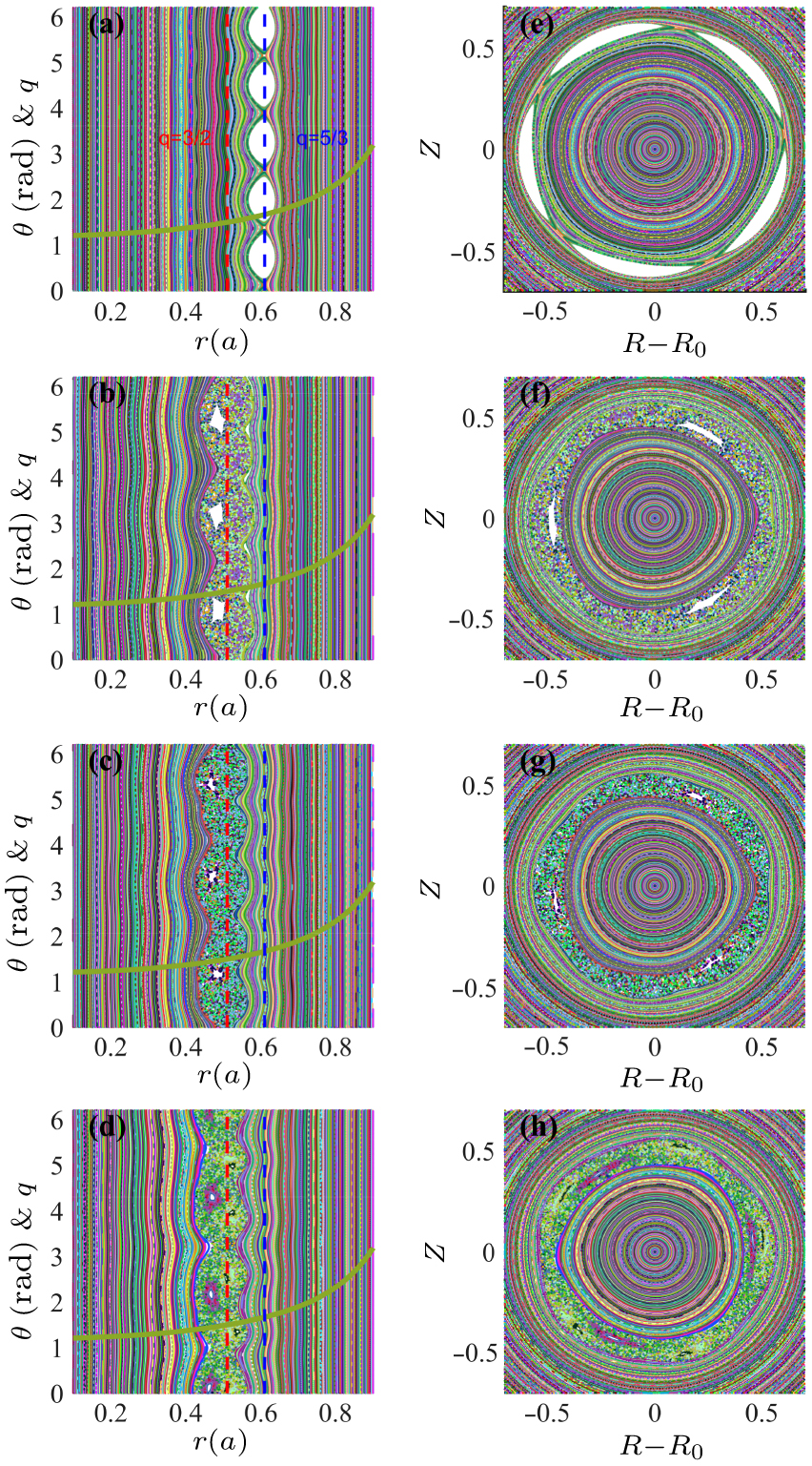 Effects of diamagnetic drift on nonlinear interaction between multi ...