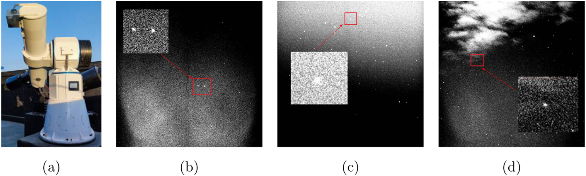 Faint Space Debris Detection Algorithm Based on Small Aperture ...